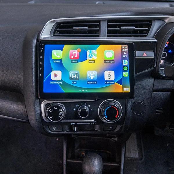 Honda Jazz 2014 - PRESENT | 9'' Apple Carplay & Android Auto Head Unit ...
